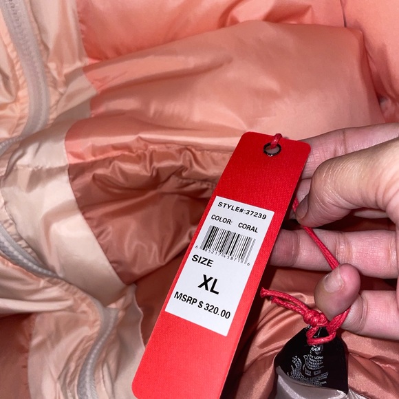 Vie Riche | Jackets & Coats | Nwt Vie Riche Coral Colored Winged Puffer ...